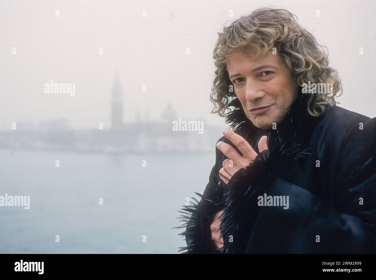 MME4798501 Venice, 1997. Actor Aldo Reggiani in his costume as ...