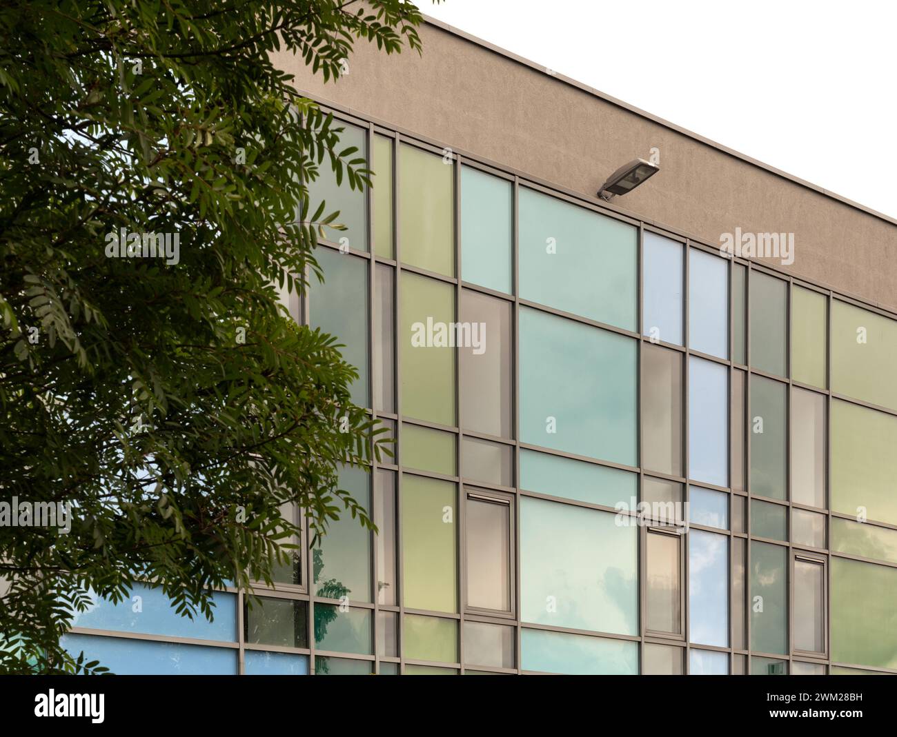 Architectural window details of the University of Glasgow buildings and ...