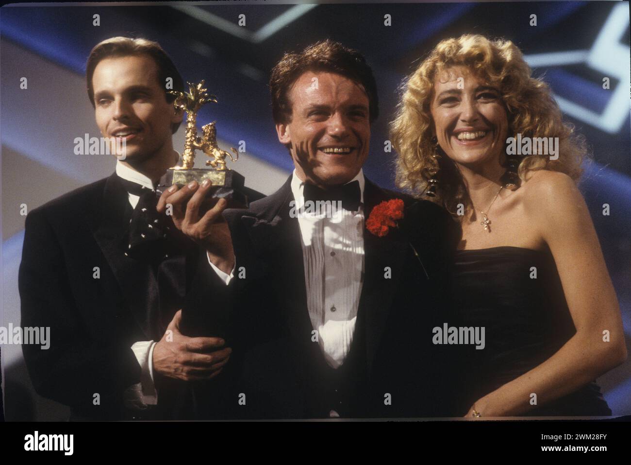 MME4799143 Sanremo Music Festival 1988. Italian pop singer Massimo ...