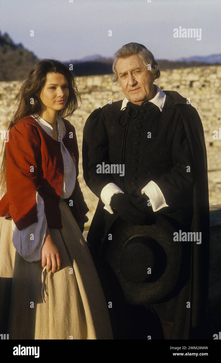 MME4800747 Rocca Borromeo in Angera (Varese), 1988. Actors Delphine ...