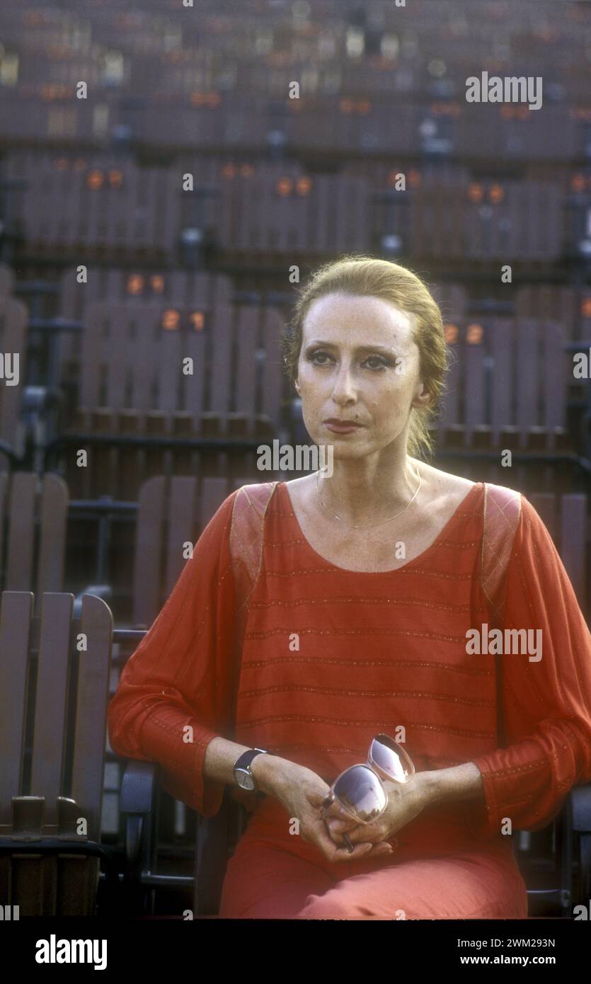 MME4802457 Rome, Baths of Caracalla, 1984. Russian ballet dancer Maja ...