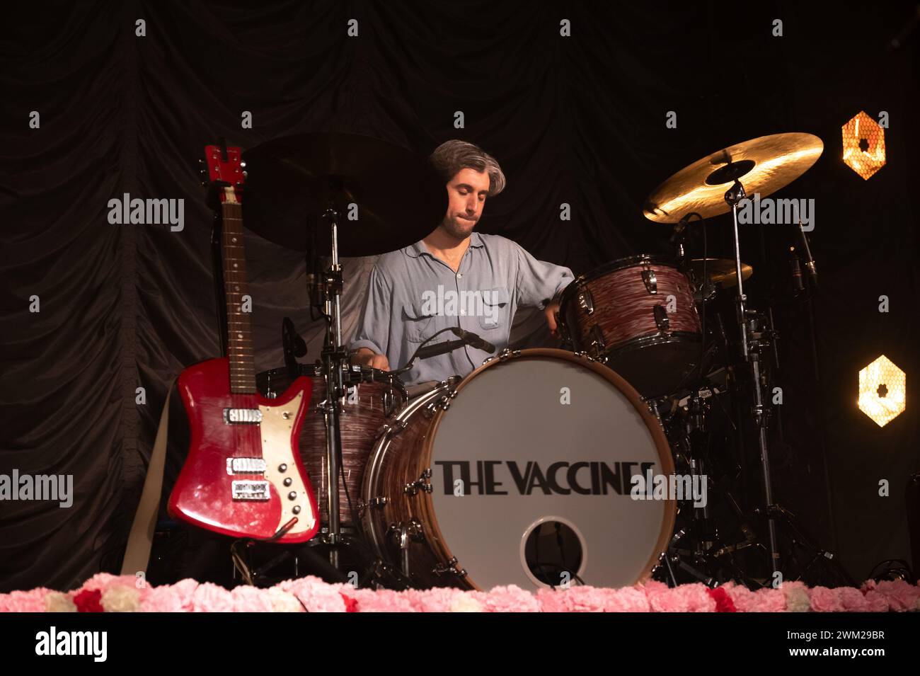 Yoann Intonti of The Vaccines performing at Barrowland in Glasgow on ...