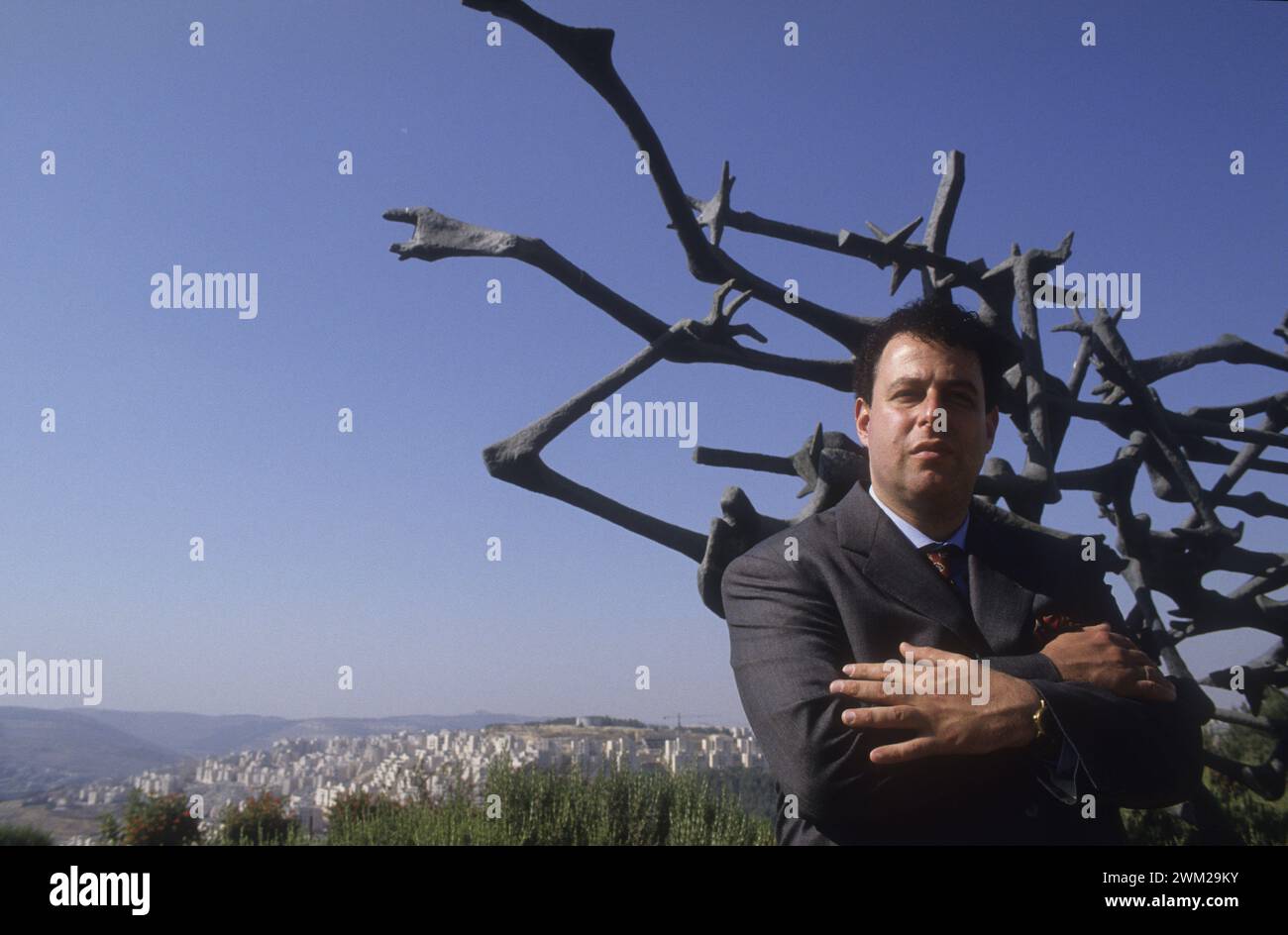 MME4806664 Jerusalem, 1991. Israeli conductor Daniel Oren/Gerusalemme ...