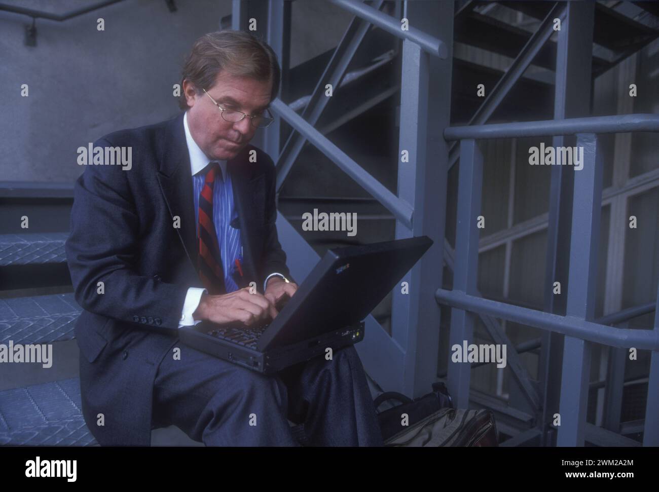 MME4808019 Milan, 1998. Nicholas Negroponte, founder and Chairman ...