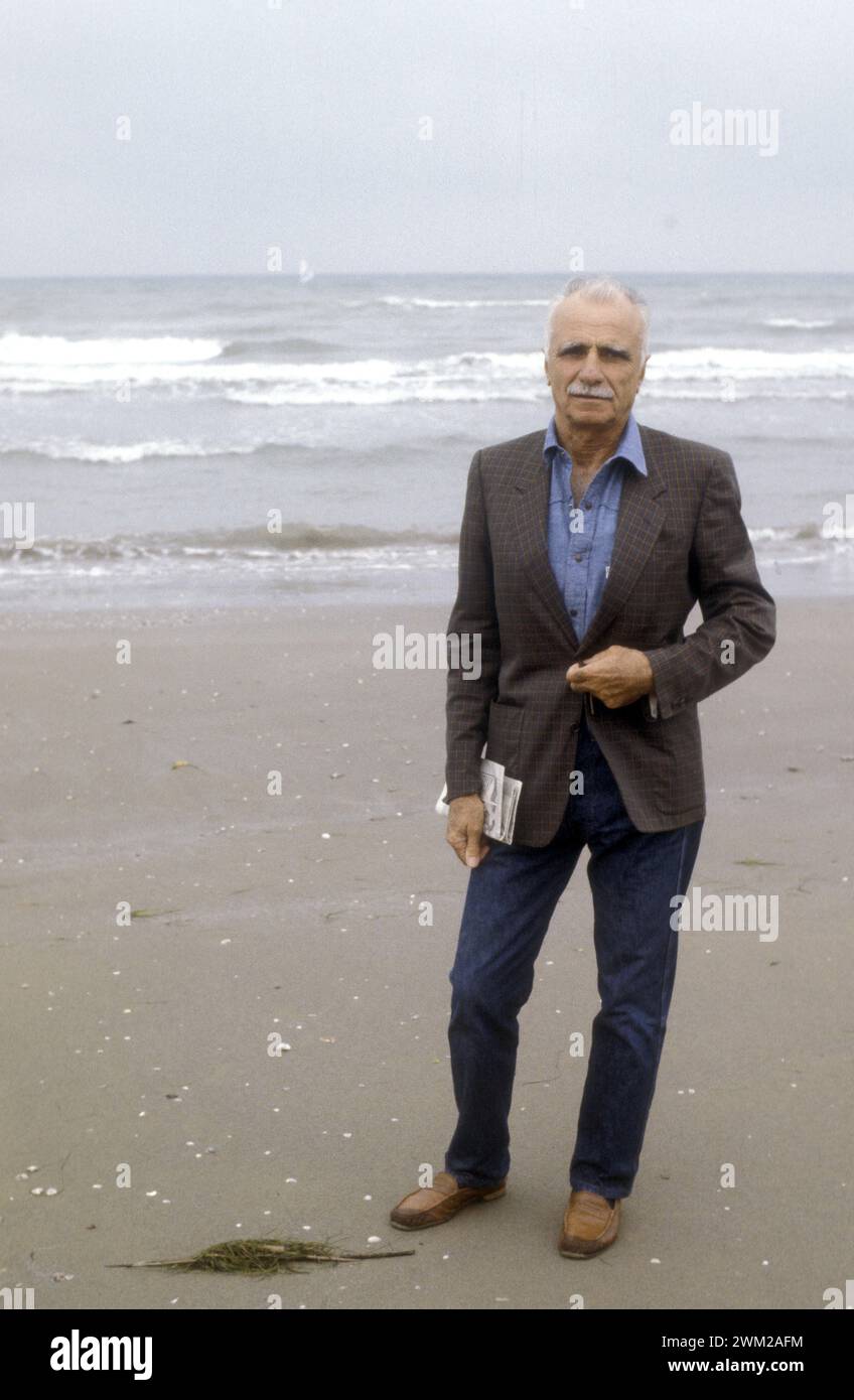 MME4810493 Venice Lido, Venice Film Festival 1982. Italian director ...