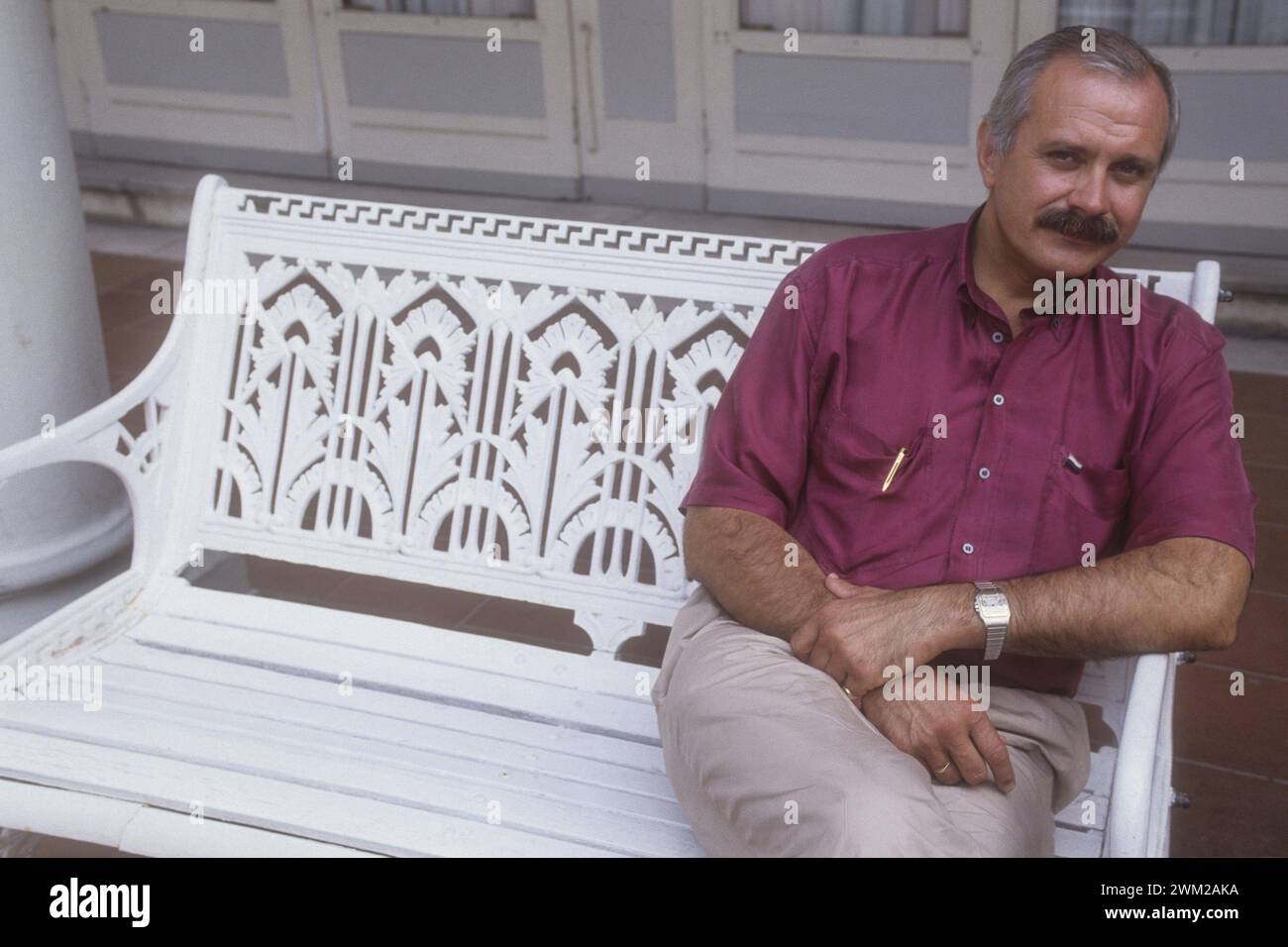 MME4811474 Venice Lido, Venice Film festival 1991. Russian director ...