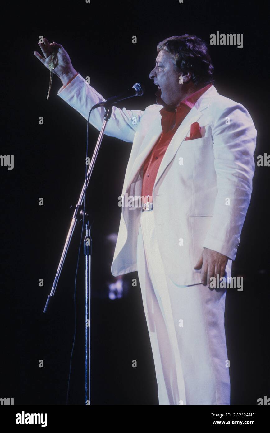MME4811881 Neapolitan singer and actor Mario Merola performing at the ...
