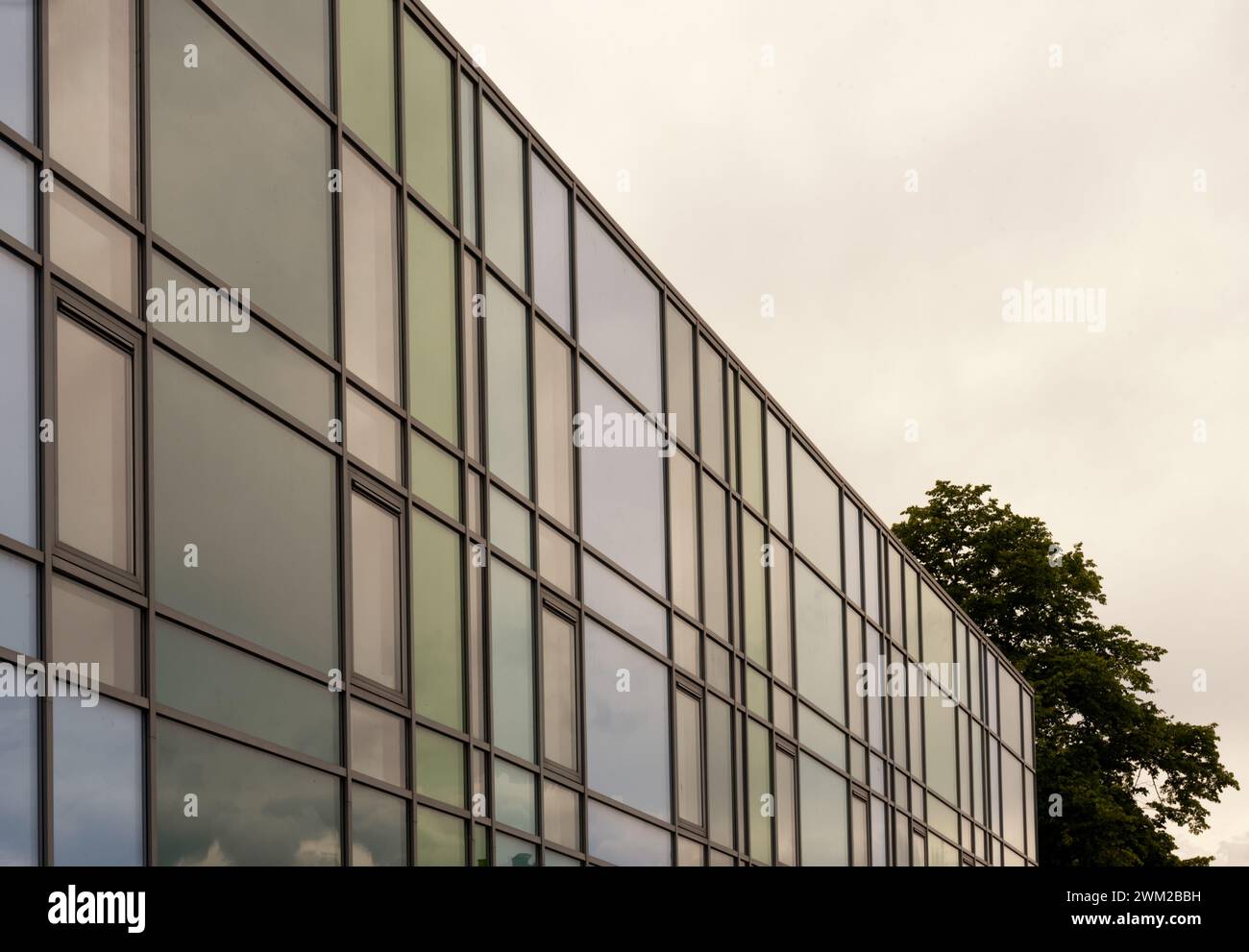 Architectural window details of the University of Glasgow buildings and ...