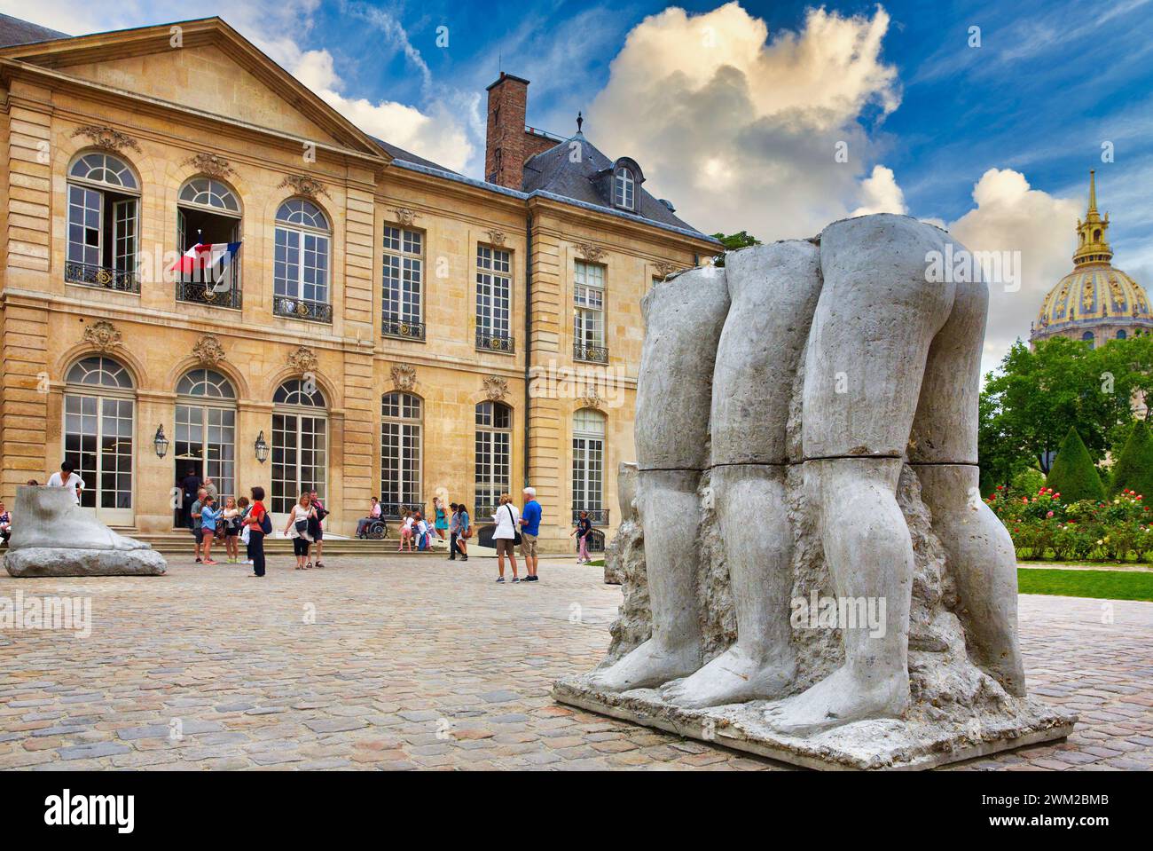 Sculpture by Auguste Rodin. Rodin Museum. Paris. France Stock Photo - Alamy