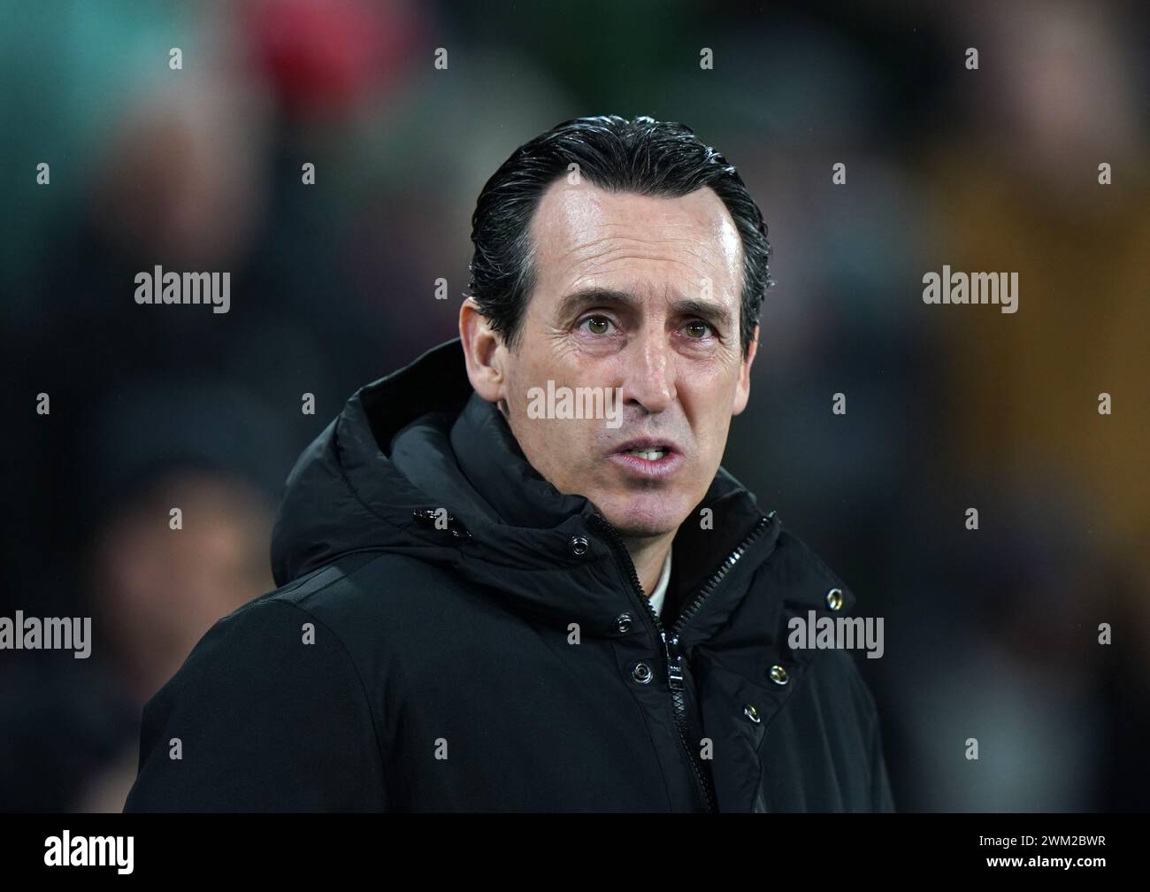 File photo dated 03-02-2024 of Aston Villa boss Unai Emery, who has ...