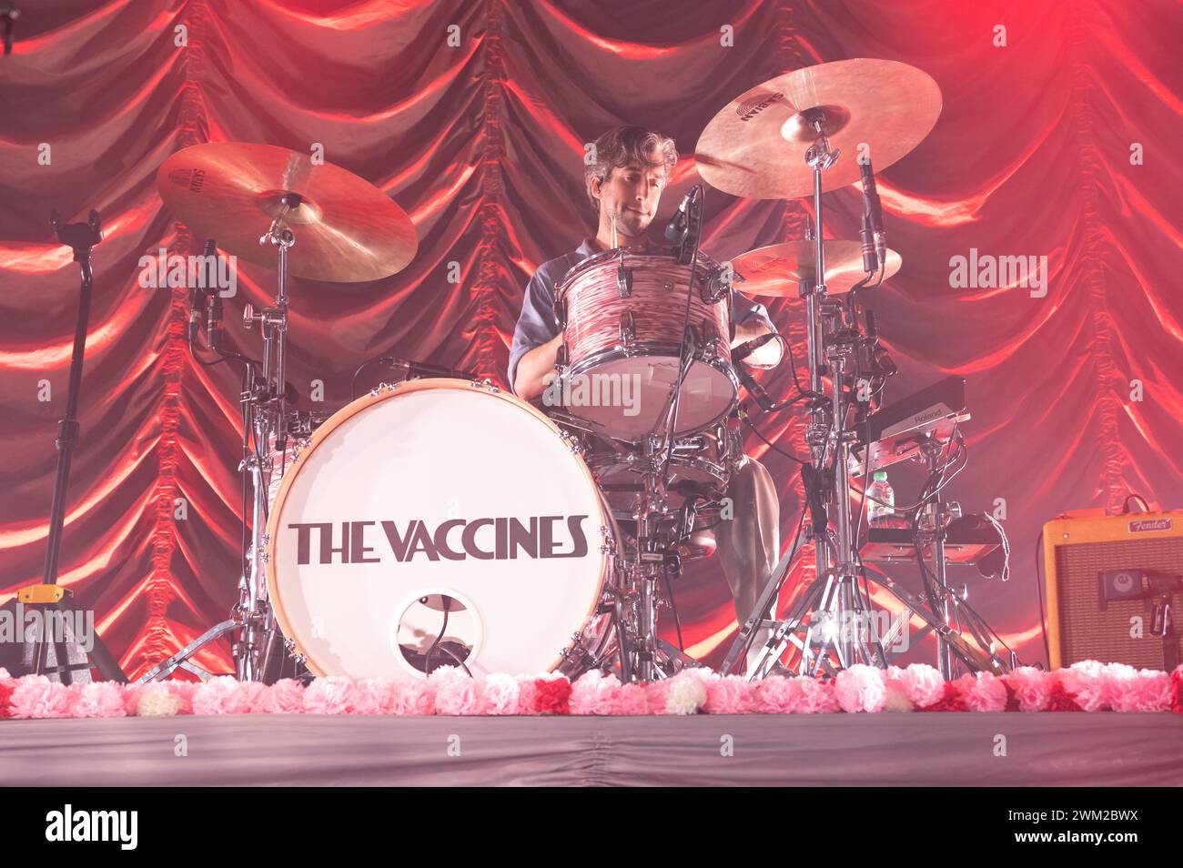 Yoann Intonti of The Vaccines performing at Barrowland in Glasgow on ...