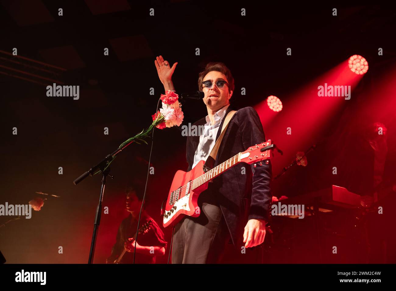 Justin Hayward-Young of The Vaccines performing at Barrowland in ...