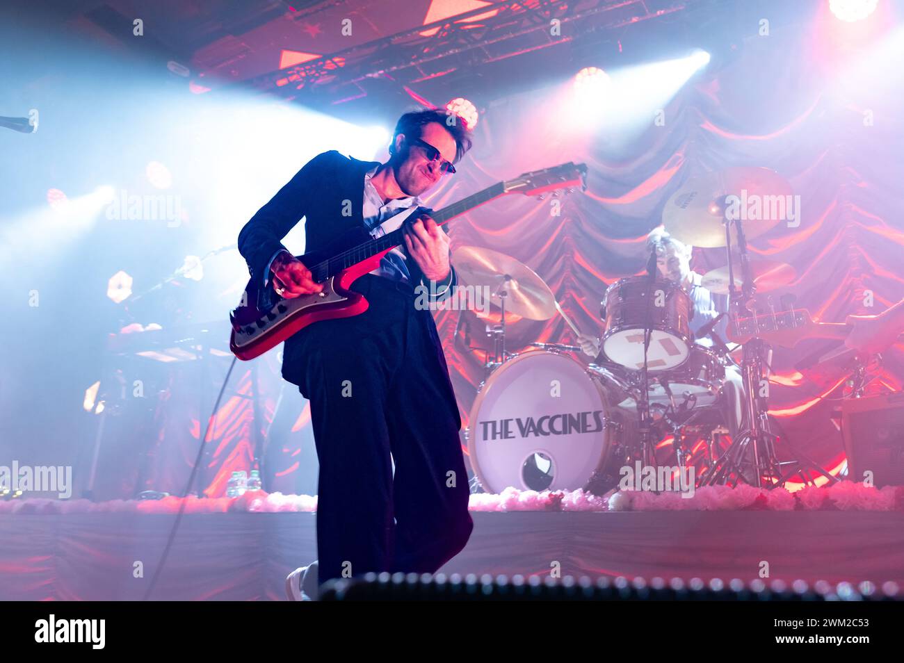 Justin Hayward-Young of The Vaccines performing at Barrowland in ...