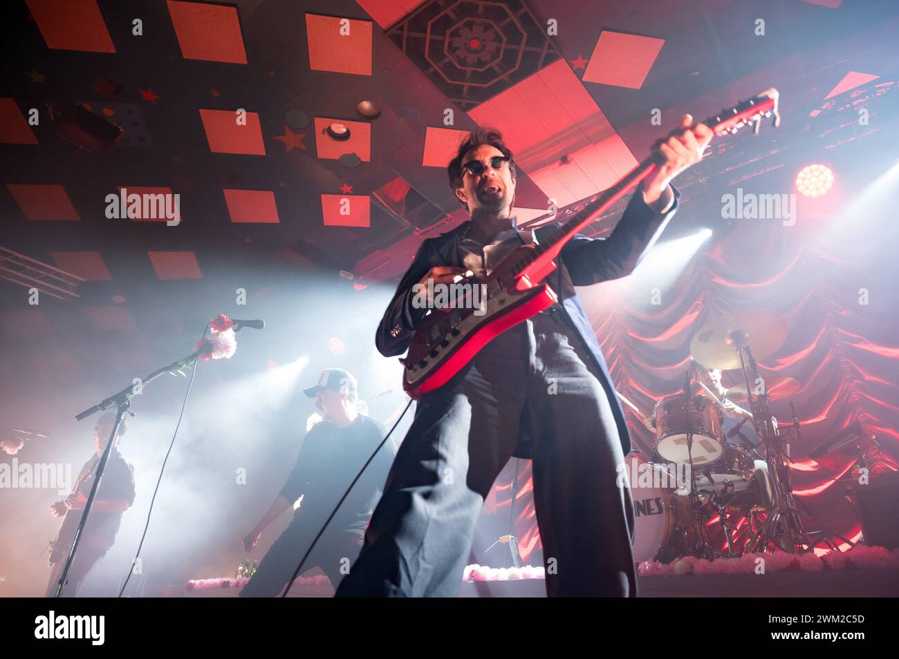 Justin Hayward-Young of The Vaccines performing at Barrowland in ...