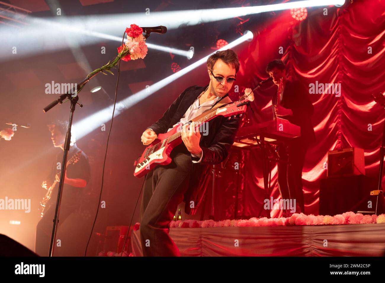 Justin Hayward-Young of The Vaccines performing at Barrowland in ...