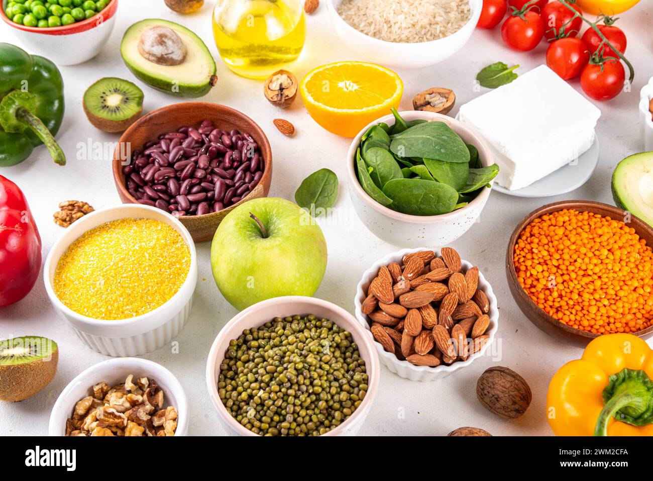 Portfolio Diet, balanced lowering cholesterol vegan food, including ...
