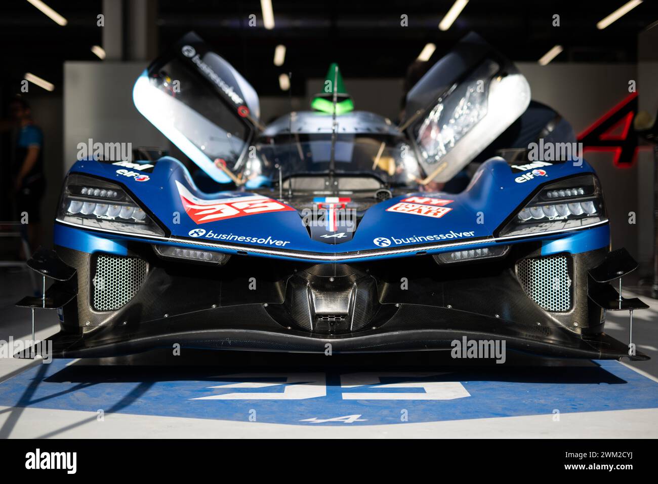 Alpine Endurance Team #35, Alpine A424, during the Prologue of the 2024 ...
