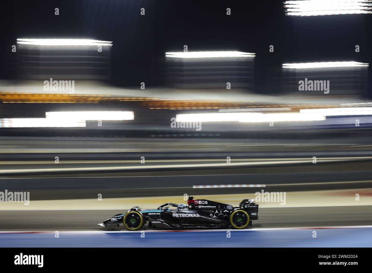 63 RUSSELL George (gbr), Mercedes AMG F1 Team W15, action during the ...