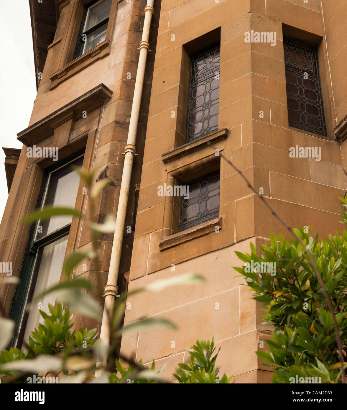 Mackintosh windows and architectural details of the University of ...