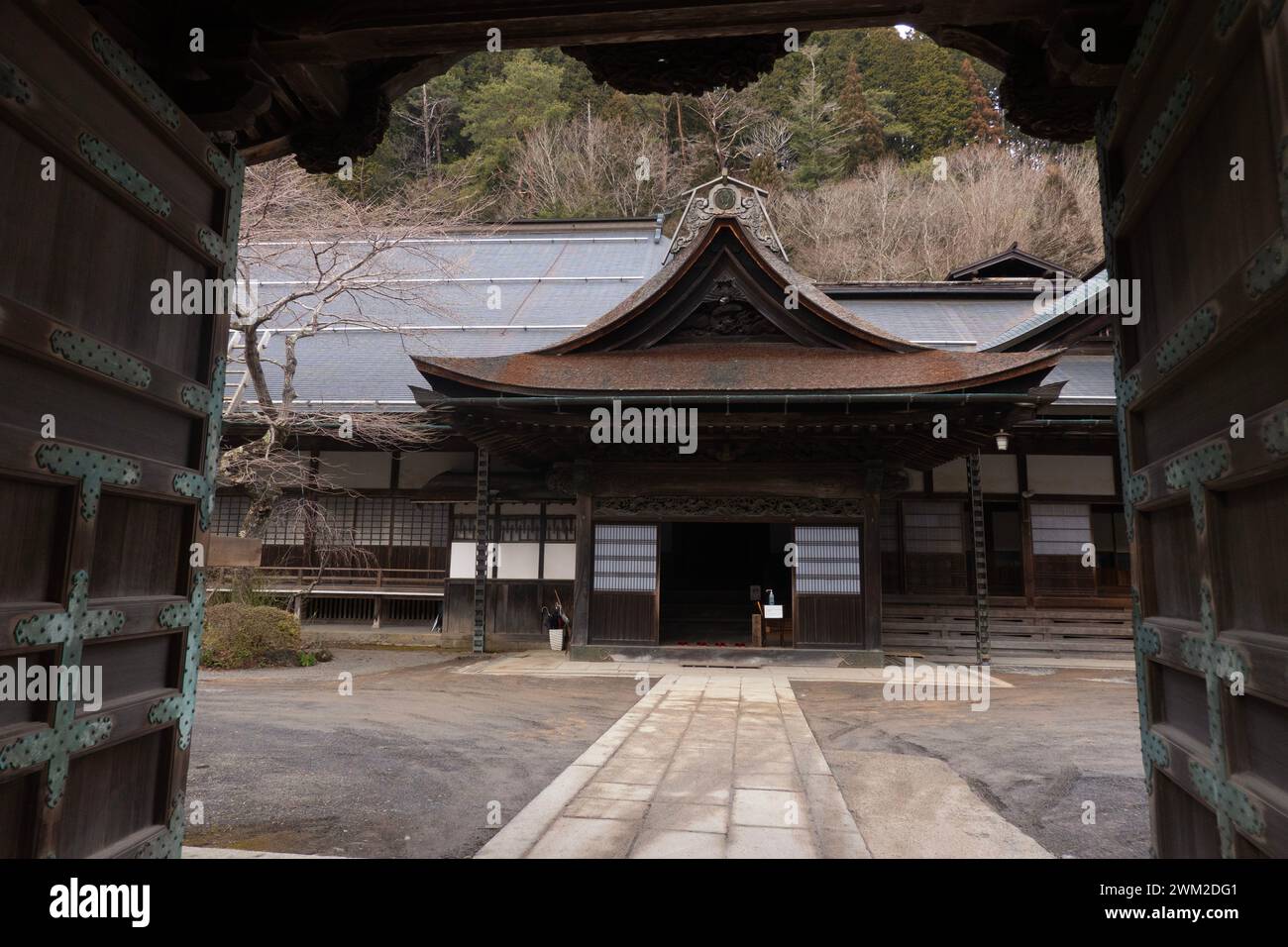 Kongobu-ji, the main temple at Koyasan, Mount Koya, Wakayama, Japan ...