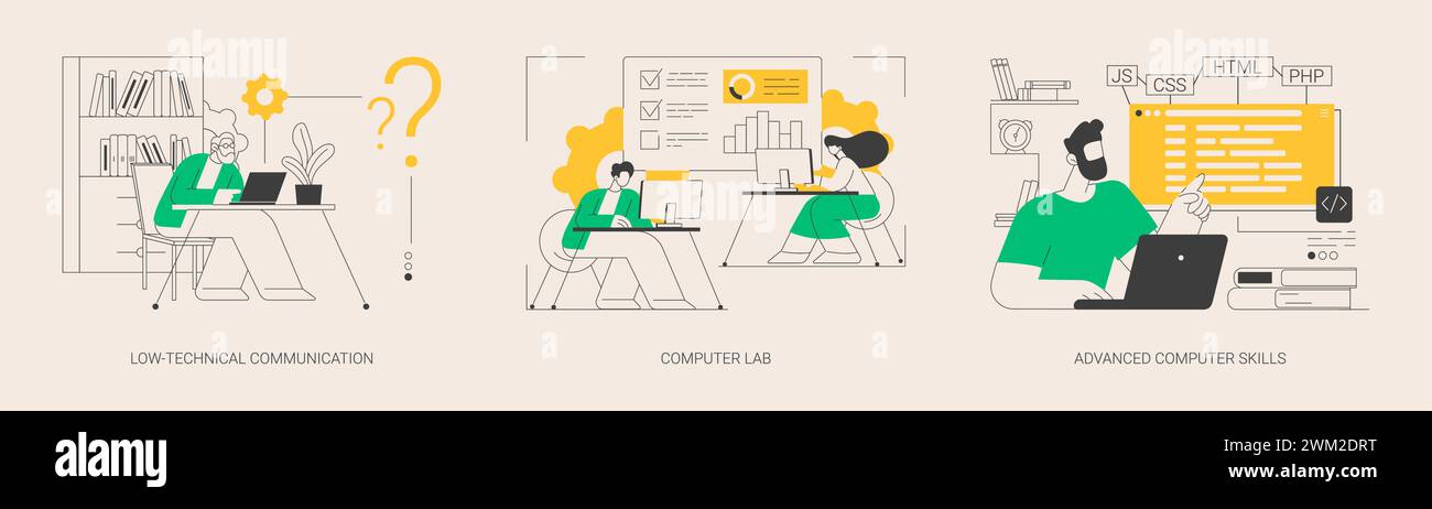 Laboratory technical school Stock Vector Images - Alamy