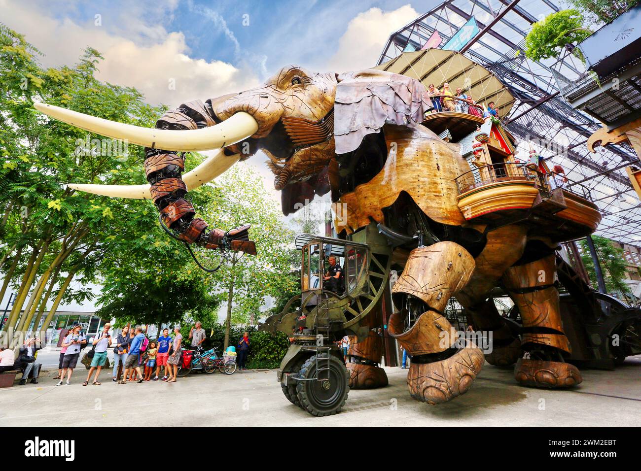 Grand Éléphant, Les Machines de L´Ile, Nantes, Pays de la Loire, France ...
