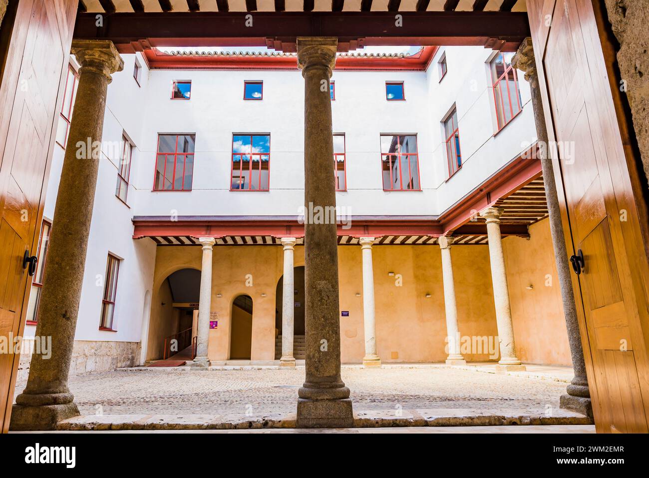 Courtyard. Casas del Tratado de Tordesillas - Houses of Treaty of ...