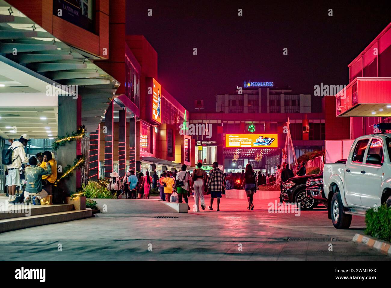Nigeria lagos night hi-res stock photography and images - Alamy
