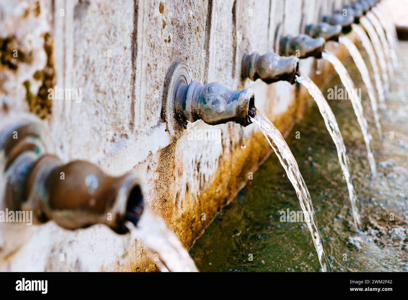 The "Twelve Pipes" Fountain is also known as the "Blanquina Fountain ...