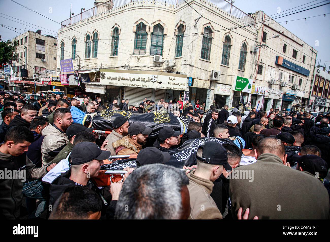 Jenin, Palestine. 23rd Feb, 2024. (EDITOR'S NOTE: Image depicts death ...