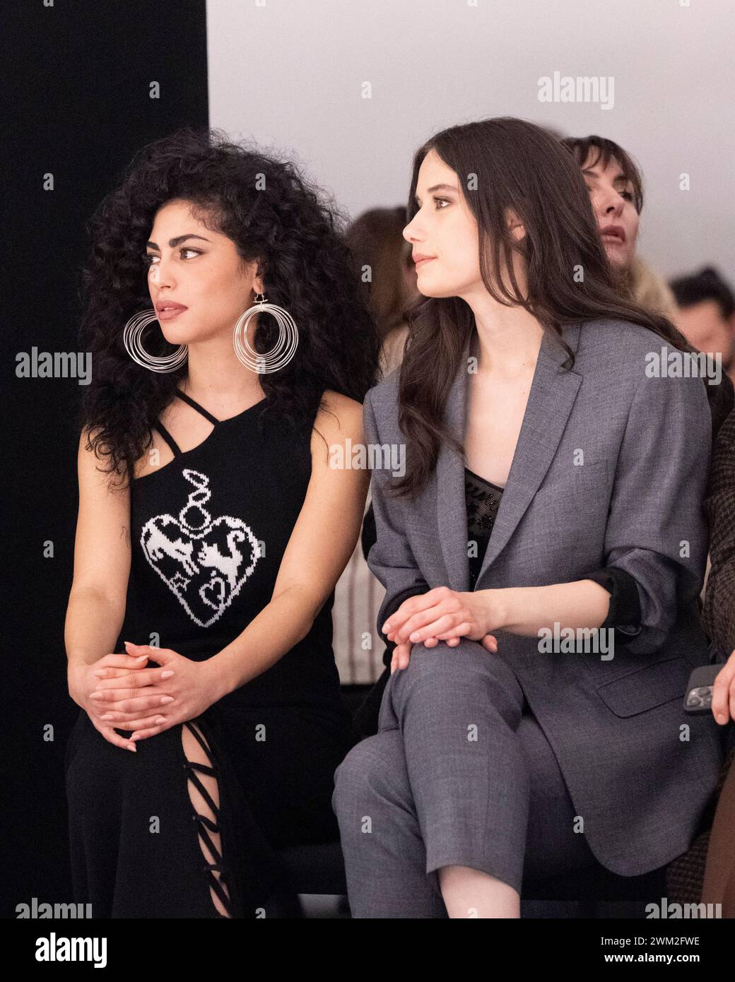 Mina El Hammani, Ella Bleu Travolta Milan Fashion Week - Women F/W 2024 ...