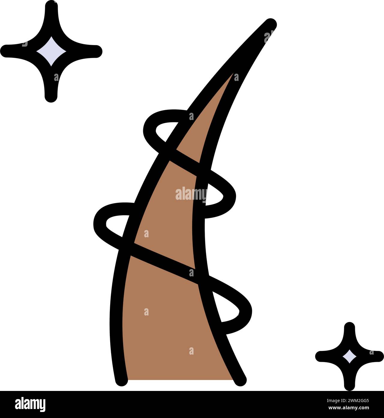 Follicle Shine Concept Color Icon. Hair Shiny with Keratin Effect ...