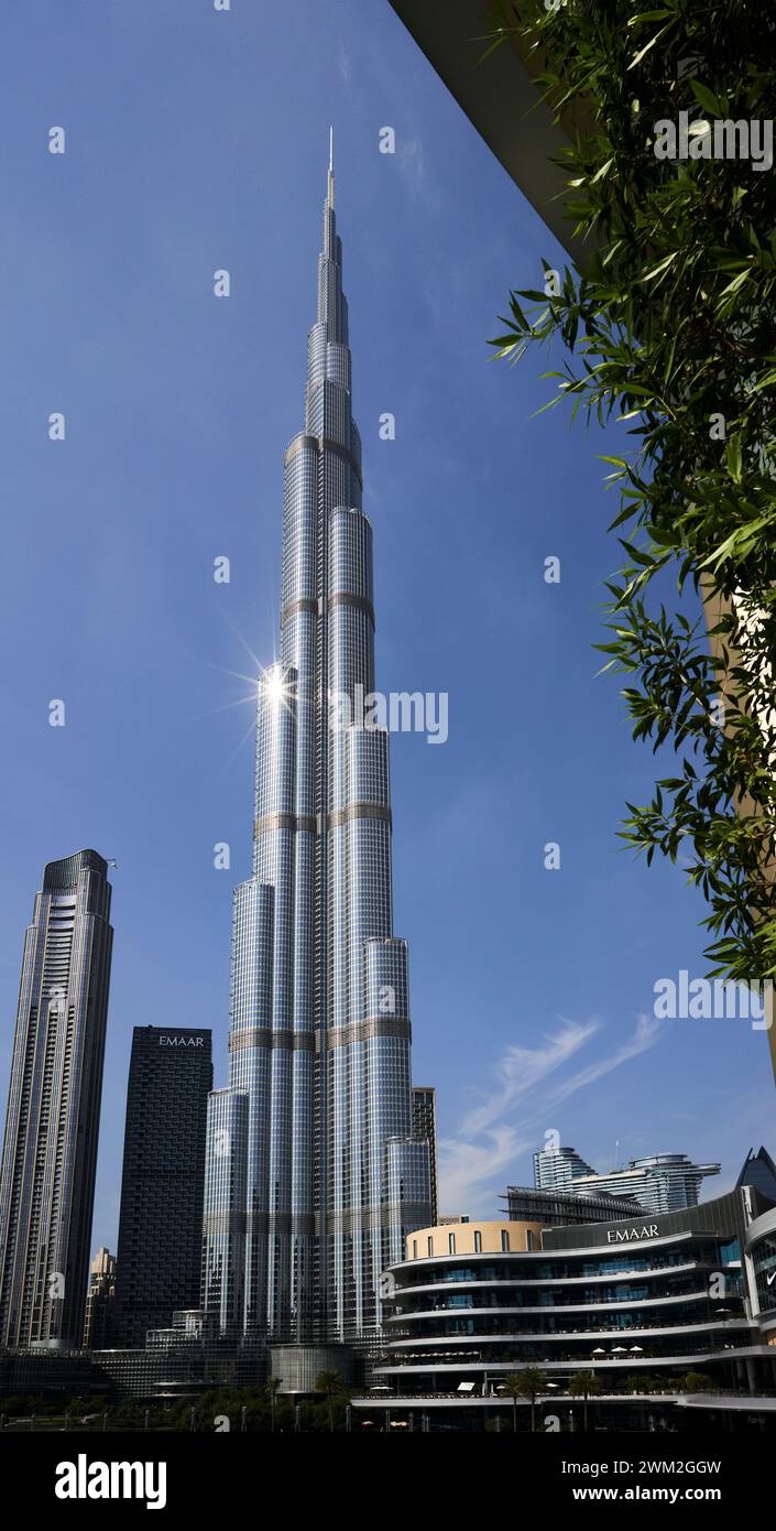 Burj Khalifa, Dubai, formerly known as the Burj Dubai. It is the world ...
