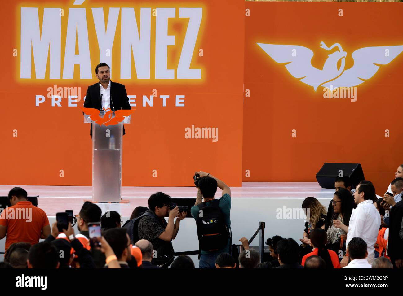 Non Exclusive: The candidate for the Presidency of Mexico for the ...
