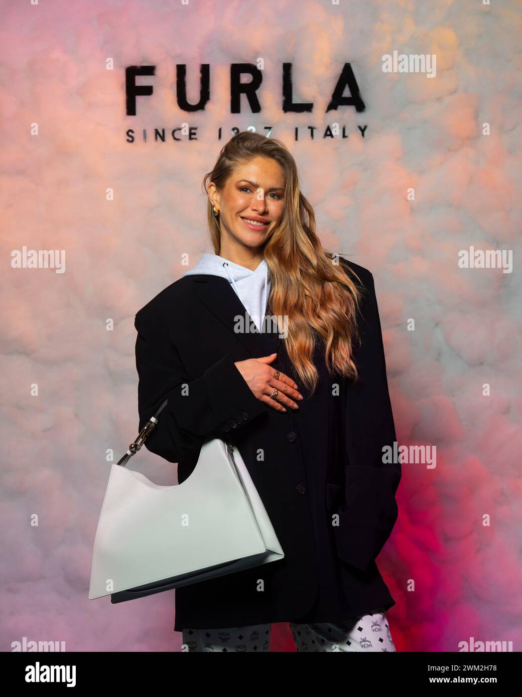 Maja Malnar Milan Fashion Week - Women F/W 2024-25 Furla Presentation ...
