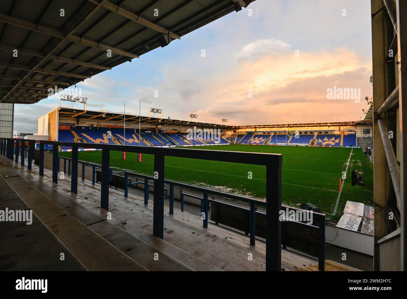Warrington, UK. 23rd Feb, 2024. A general view of the Halliwell Jones ...
