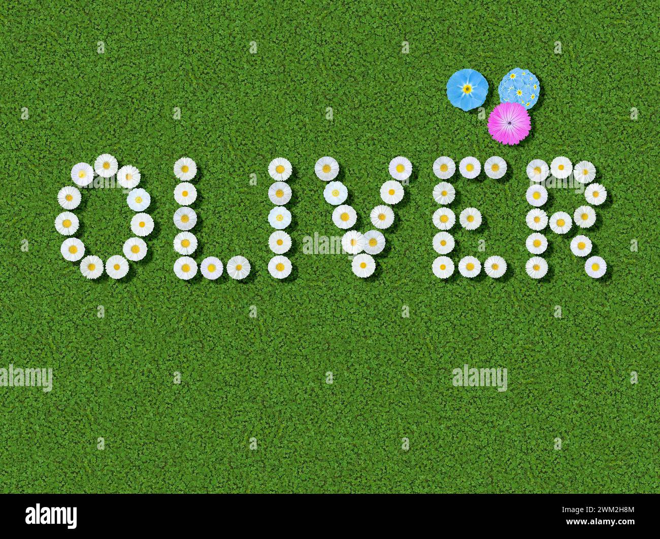 the ten most popular first names for boys in the US and UK Stock Photo ...