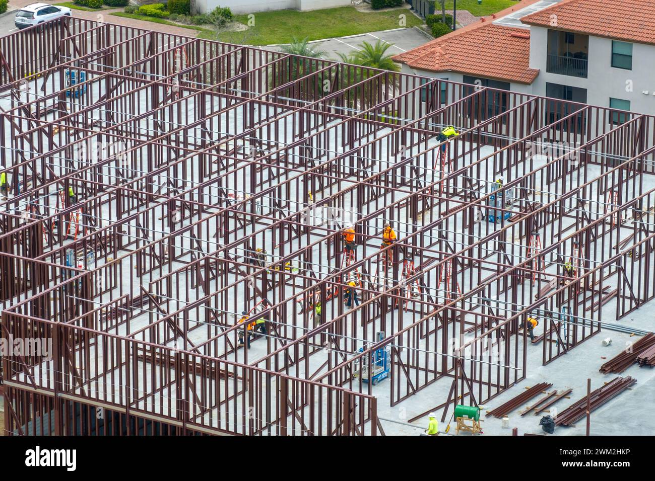 Construction site assembly floor in hi-res stock photography and images ...