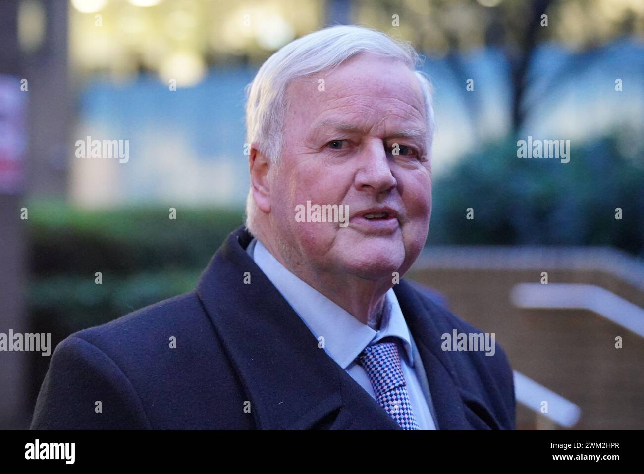 Former Tory MP Bob Stewart, 74, speaks outside Southwark Crown Court ...