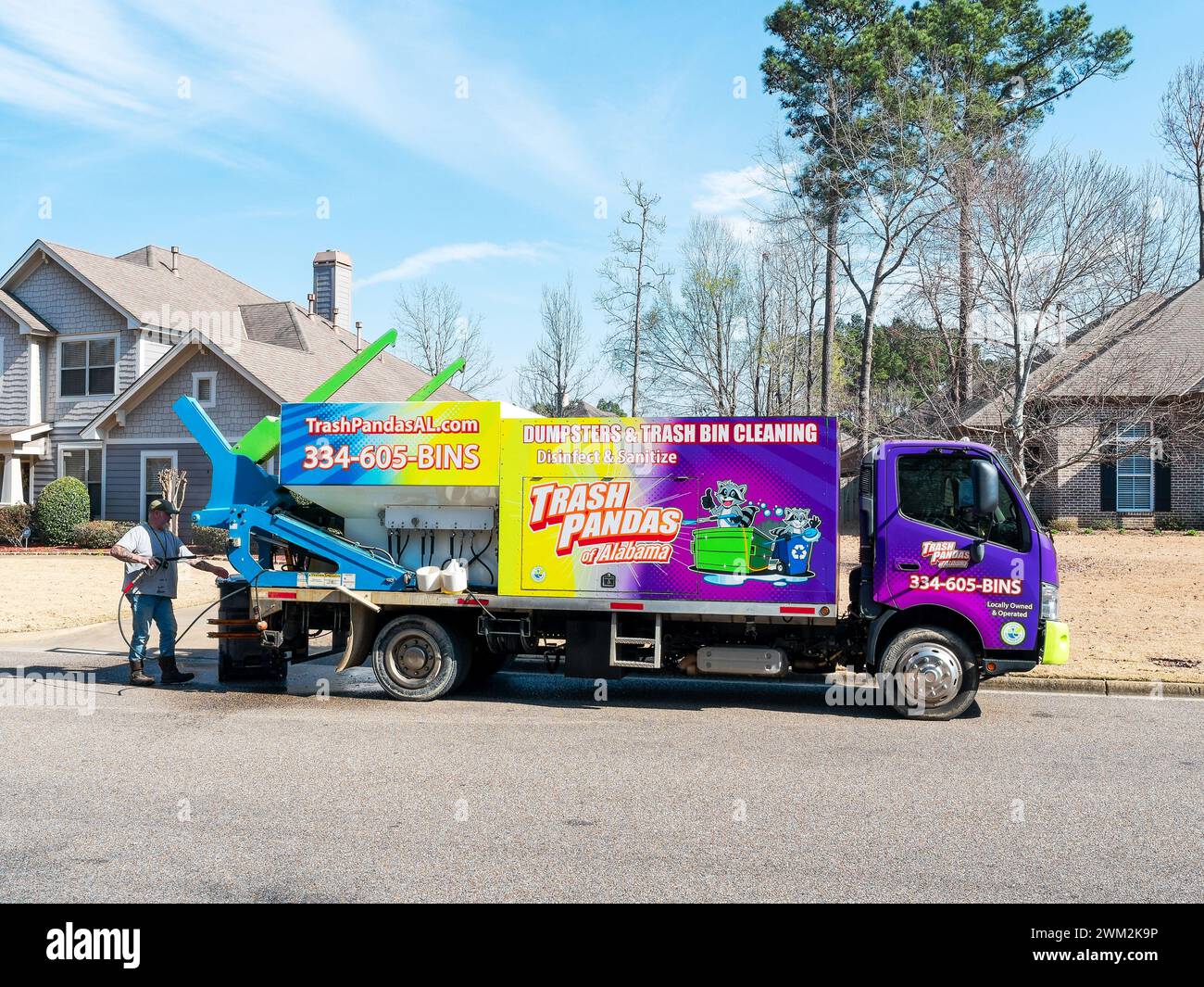 Trash Pandas dumpster and trash bin mobile washing and cleaning service ...