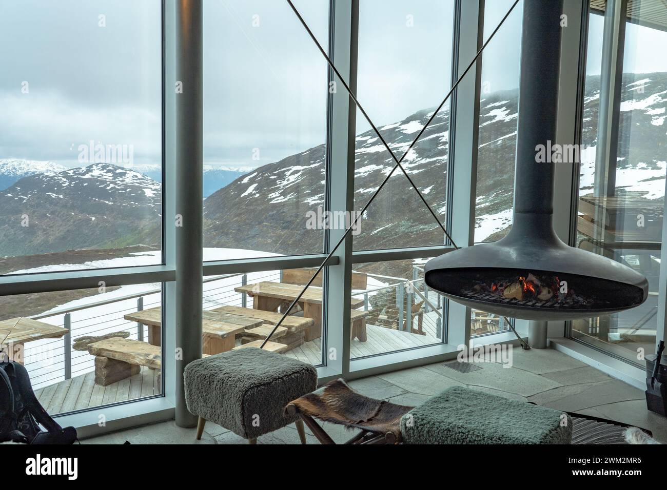 Loen skylift restaurant hi-res stock photography and images - Alamy
