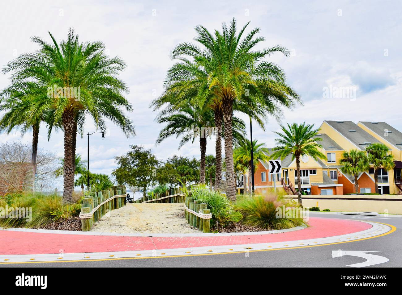 Roundabout Oasis Sanford, Florida Stock Photo - Alamy