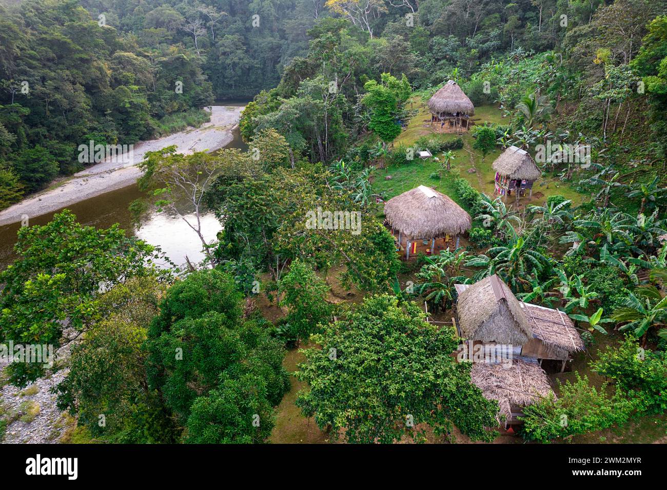 Embera native community panama hi-res stock photography and images - Alamy