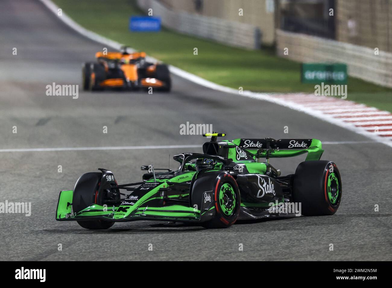 24 ZHOU Guanyu (chi), Stake F1 Team Kick Sauber C44, action during the Formula 1 Aramco pre ...