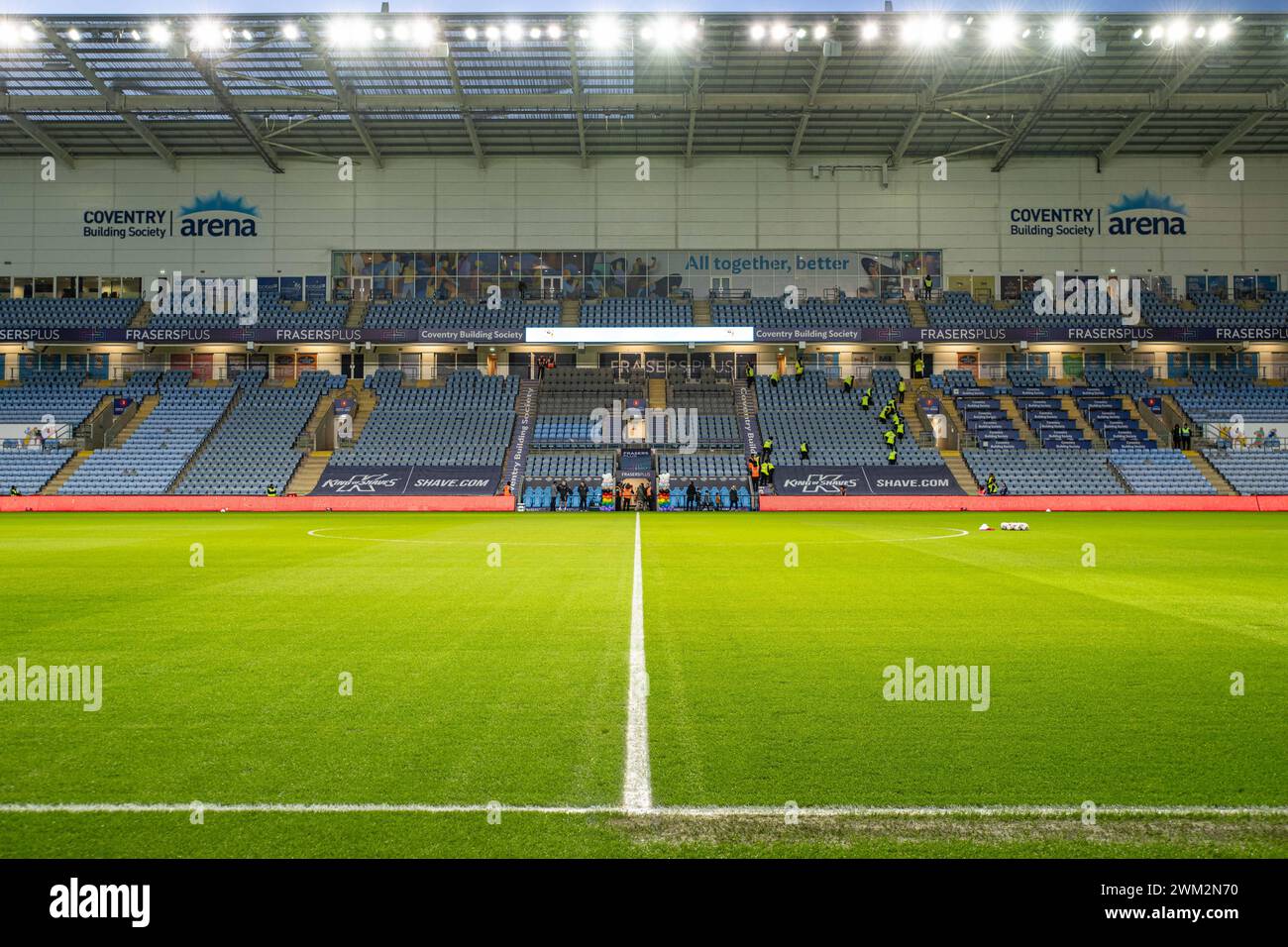 23rd February 2024; Coventry Building Society Arena, Coventry, England ...