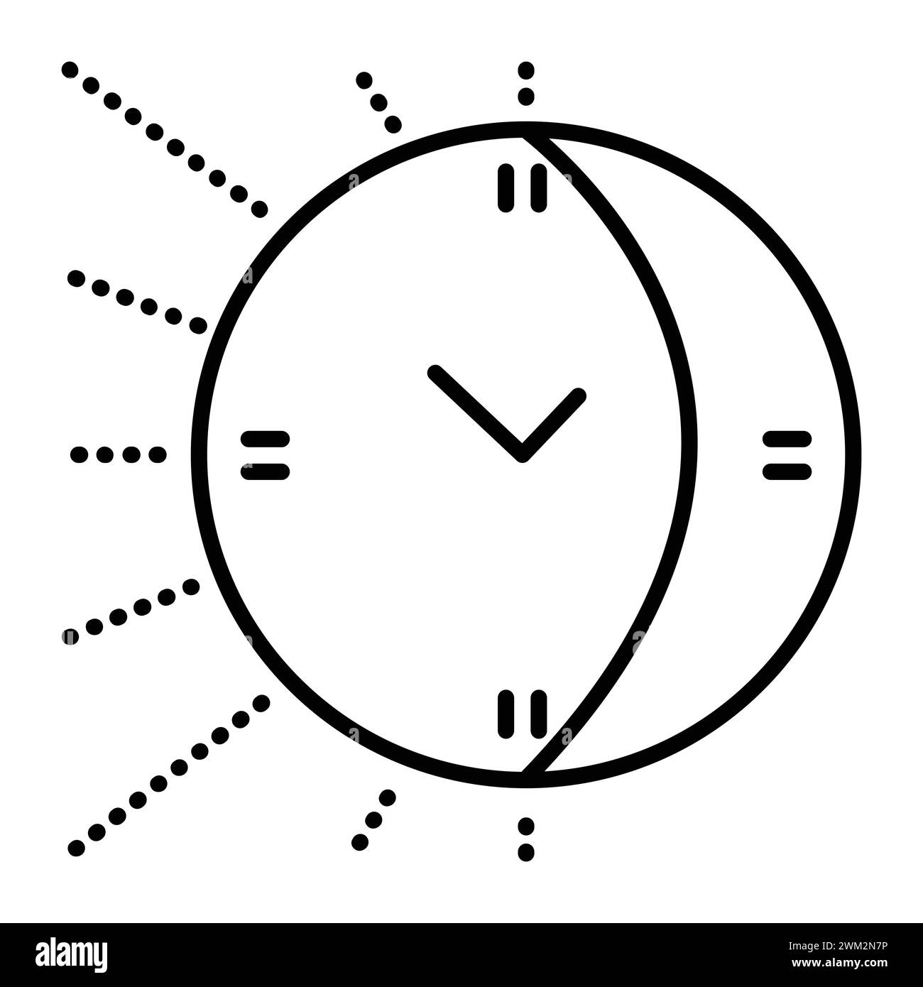 Perfect moon light night Stock Vector Images - Alamy