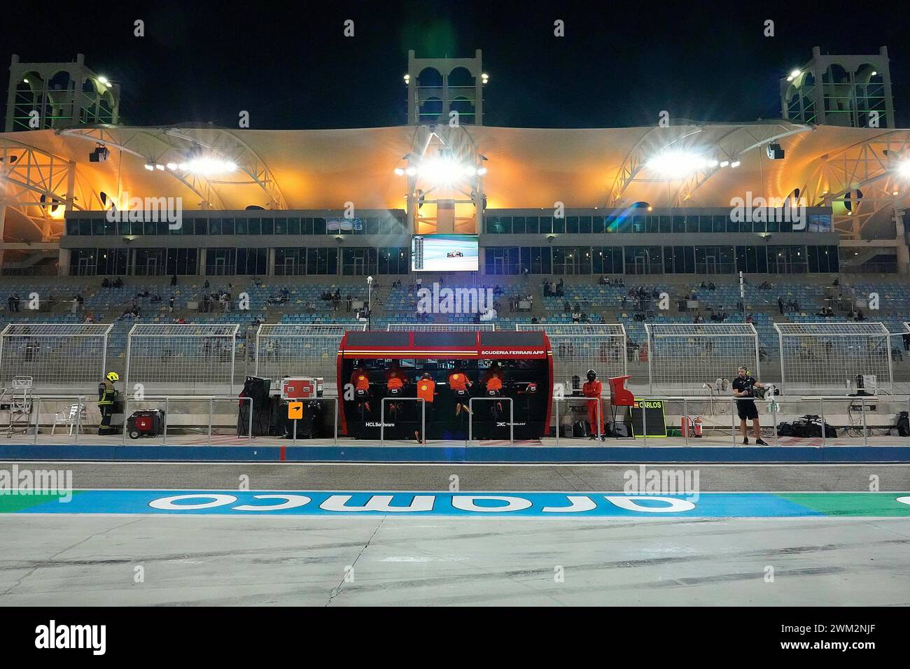 Ferrari vasseur bahrain 2024 hi-res stock photography and images - Alamy