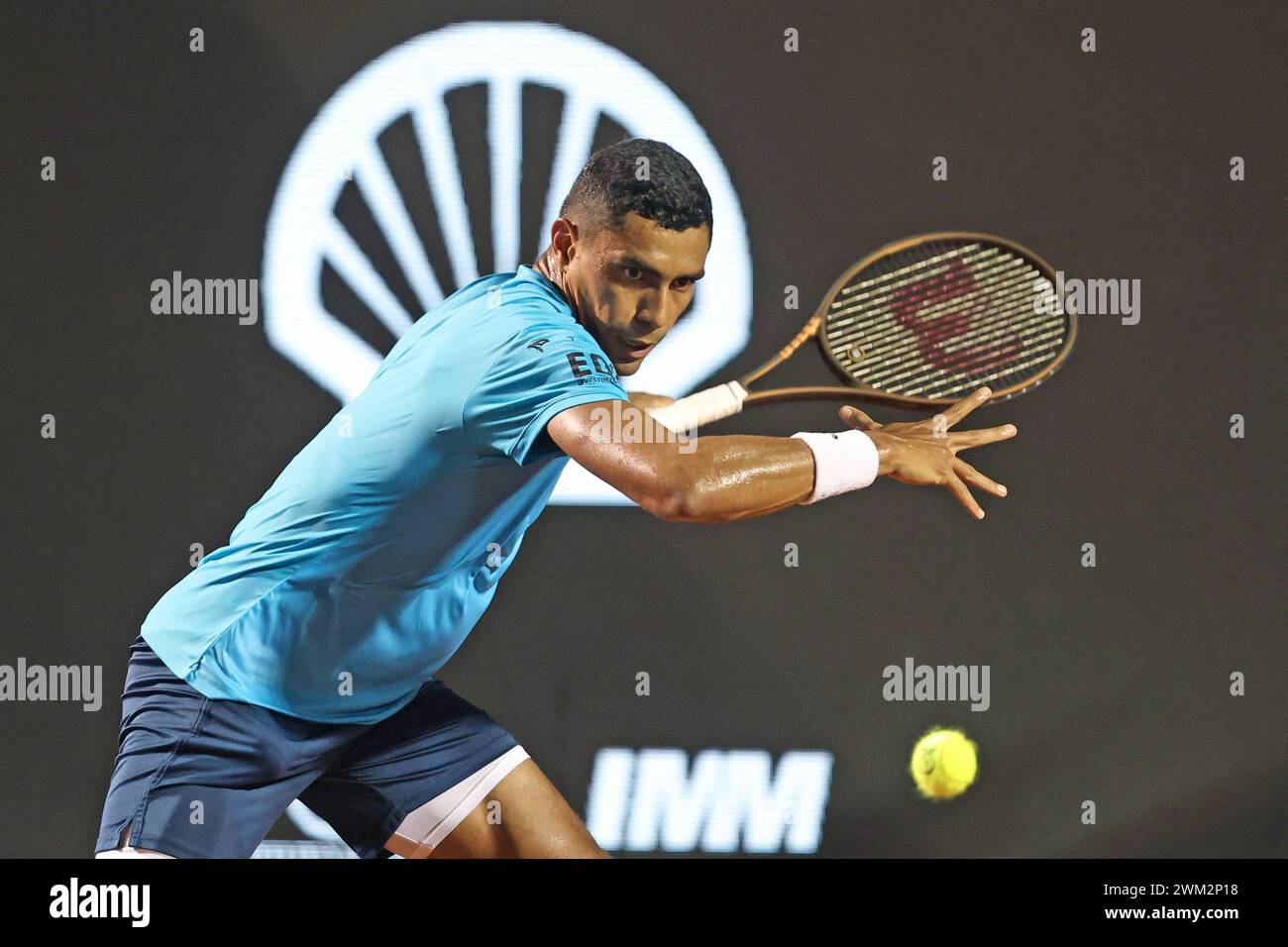22nd February 2024: Jockey Club, Brasileiro, Brazil: Rio Open Tennis ...