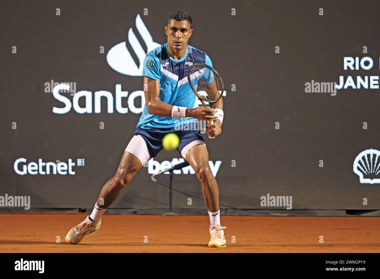 22nd February 2024: Jockey Club, Brasileiro, Brazil: Rio Open Tennis ...