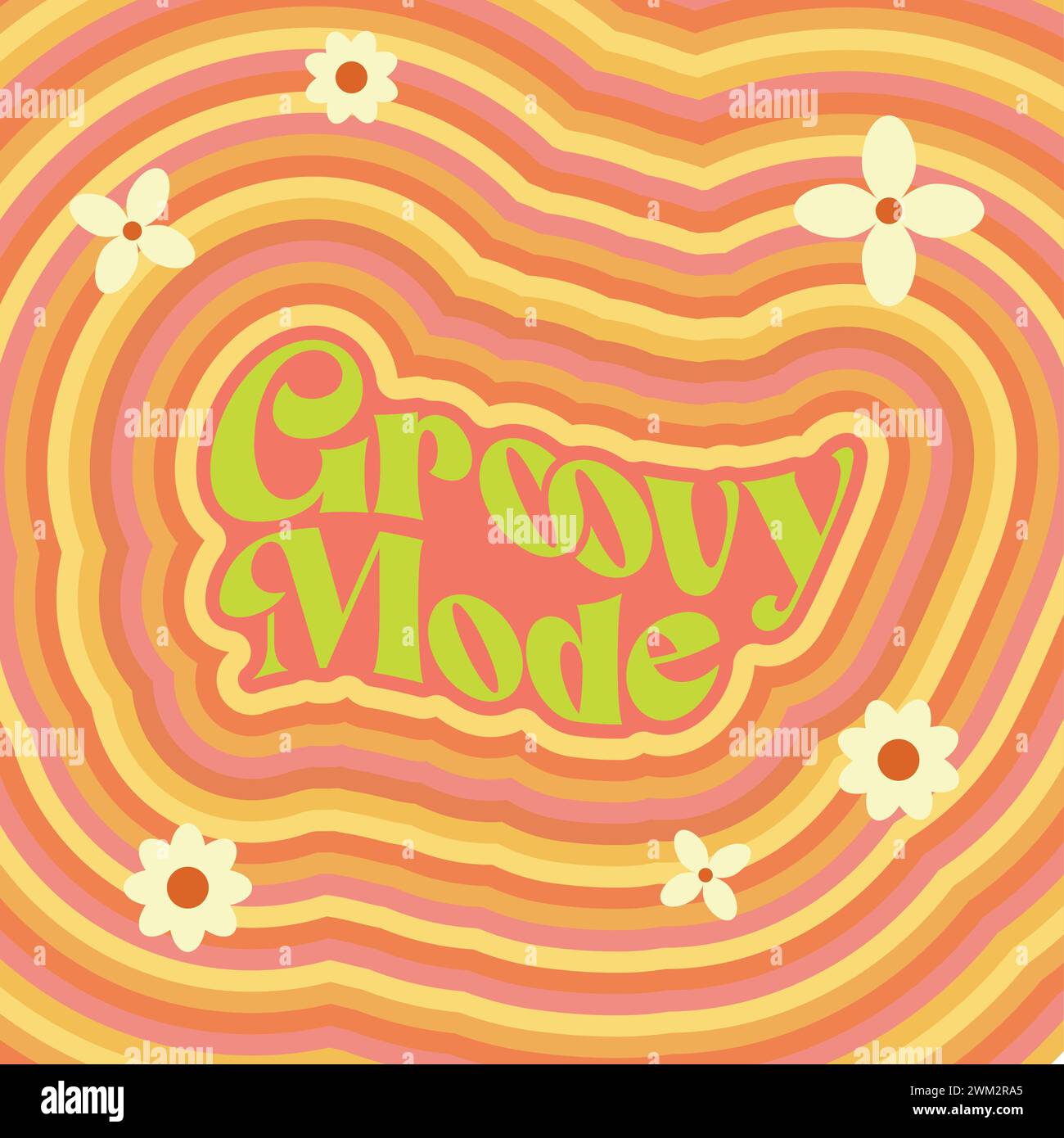 Colored groovy background Vector Stock Vector Image & Art - Alamy